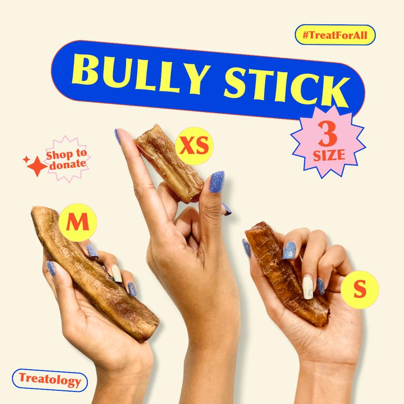 Bully Stick Treatology - Snack Anjing Dehydrated untuk Meningkatkan ...