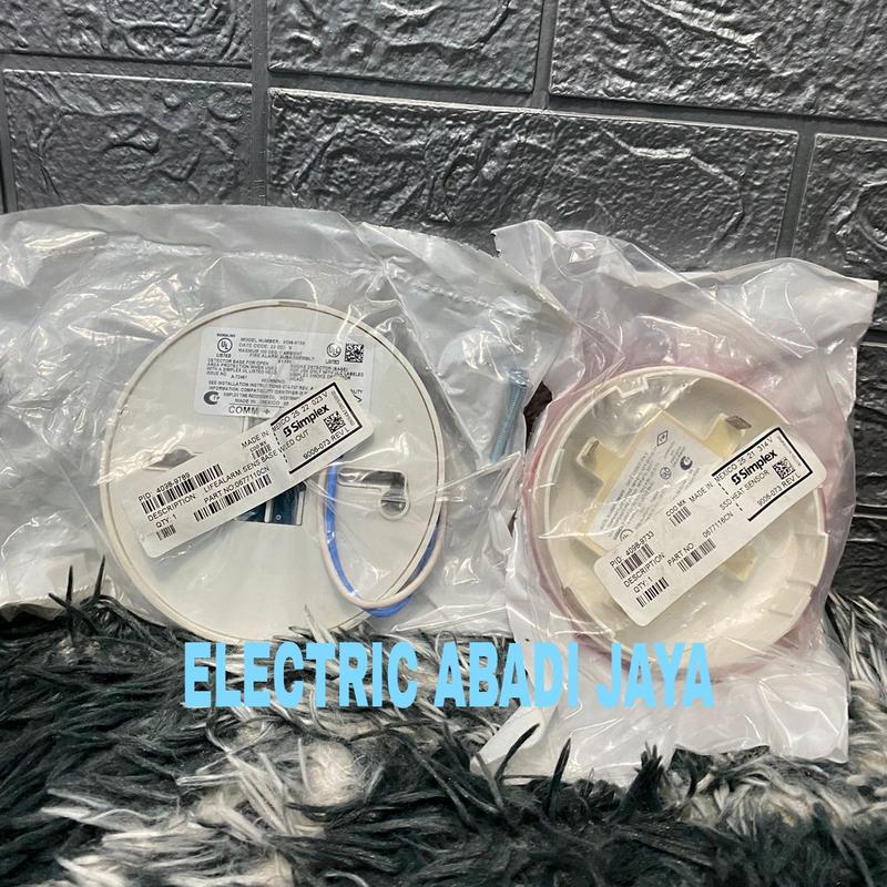 HEAT DETECTOR SIMPLEX 4098-9733 + BASE ADDRESSABELE 4098-978 - Shop ...