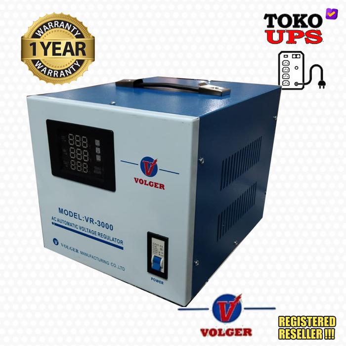 Promo Stabilizer listrik 3000VA Volger Stavol 3000 VA - Bubble+Kayu ...