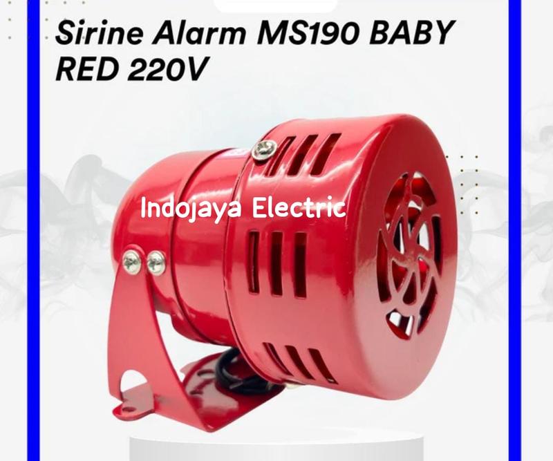 BABY MINI SIRINE MOTOR ALARM MS 190 AC 220V MERK EWIG - Shop | Tokopedia