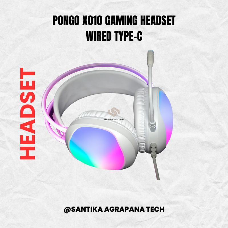Axioo Pongo X010 Gaming Headset Stereo Wired Connection Type-C - Shop ...