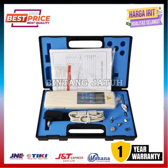 Jual Digital Force Push Pull Gauge HP-500 50KG Dynamometer With RS232 ...