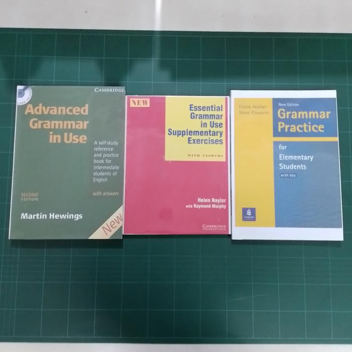 Jual PAKET BUKU ELT ENGLISH GRAMMAR IN USE AND EXERCISES WITH PRACTICE ...