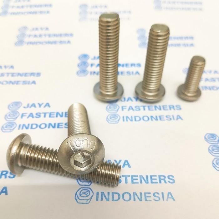 Jual Baut L Button M5 X 40MM Stainless 304 / Head Socket SS304 ...