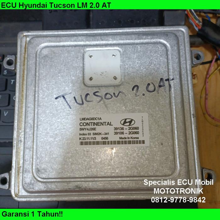 Jual Ecu Hyundai Tucson Gen-2 (LM) 2.0 AT (2009-2014) 39136-2G060 - Kab ...