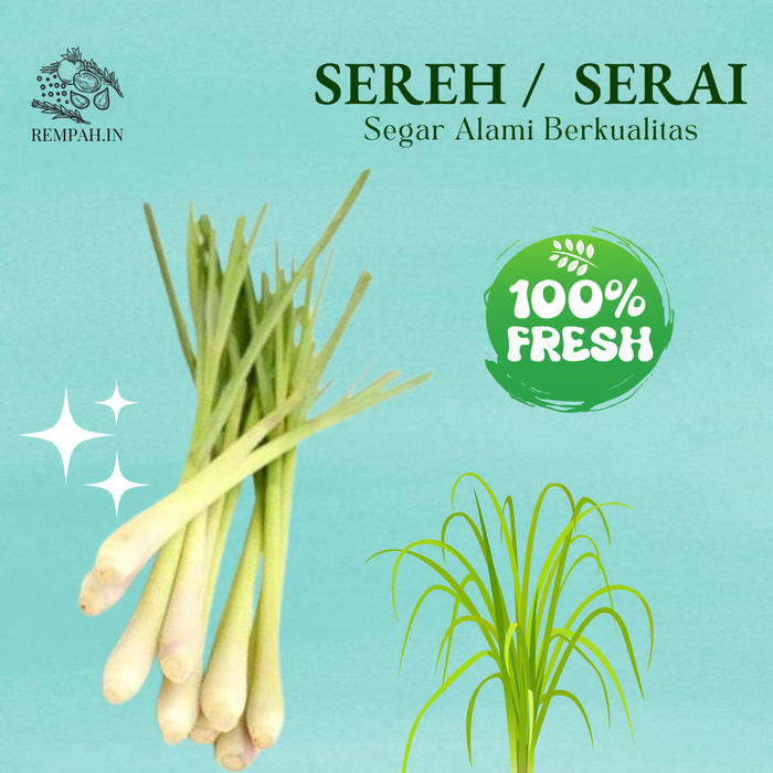 Jual Sereh Segar (Serai) - (250, 500, 100) gr - 250 gram - Kab. Bogor ...