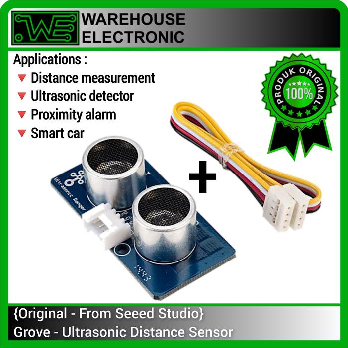 Jual Grove - Ultrasonic Ranger Distance Sensor - ORIGINAL Seeed Studio ...