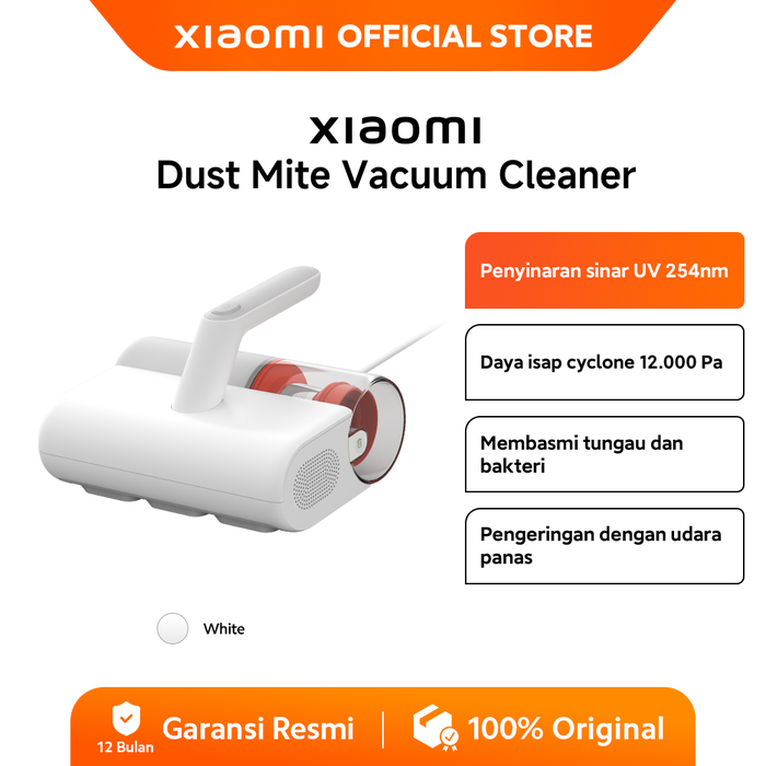 Promo Xiaomi Dust Mite Vacuum Cleaner | Daya Isap Cyclone 12.000 Pa ...