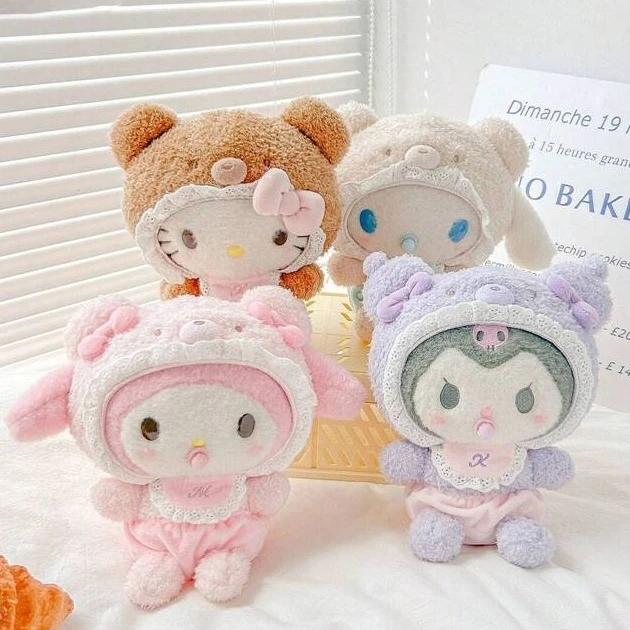 Boneka Kuromi Hello Kitty Cinnamoroll My Melody Dot Baby Original ...