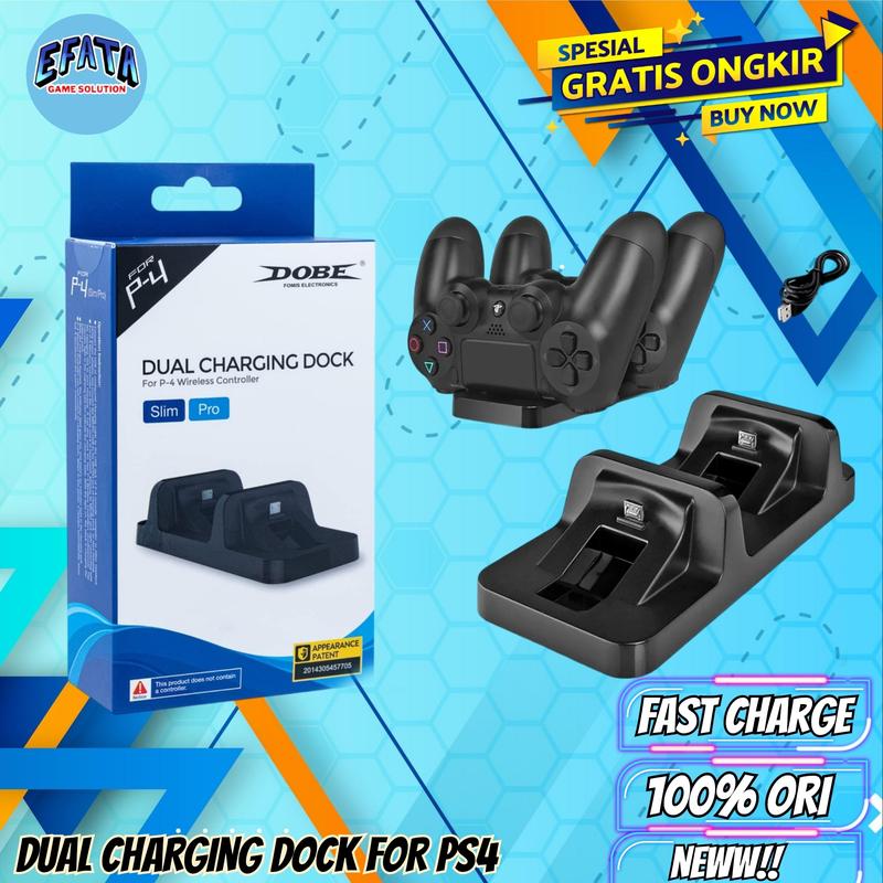 Charging Stand charging dock ps4 dobe dual port slim fat pro - Shop ...