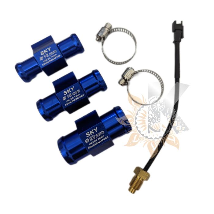 Jual Water Temperature Sensor Adapter KOSO Blue - 18 mm, Biru - Jakarta ...