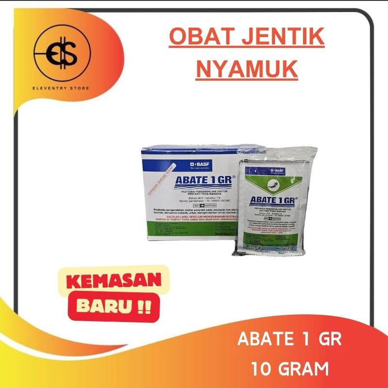 Abate 1 GR 10 Gram - Obat Jentik Nyamuk - Abate Sachet - Shop | Tokopedia