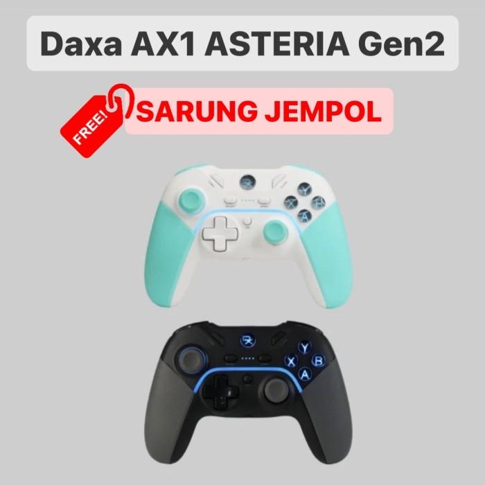 Jual Daxa AX1 Asteria Gamepad Wireless Wired Dual Connection Joystick ...
