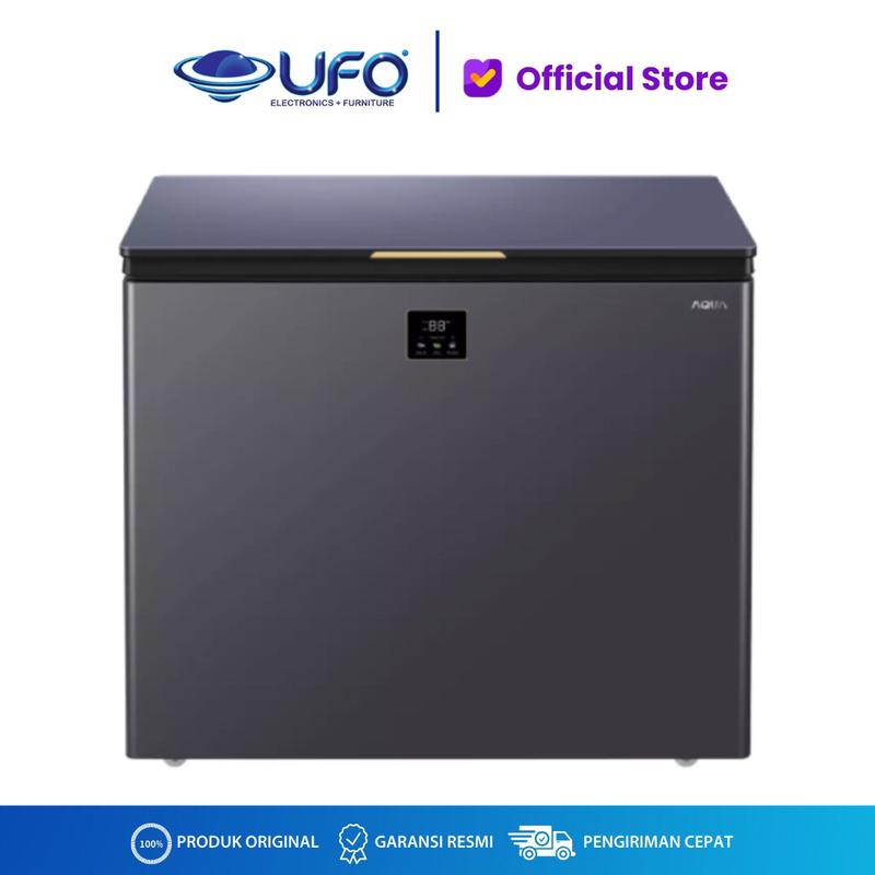 AQUA Chest Freezer Box 200 Liter AQF220DF || AQF 220 DF - Shop | Tokopedia