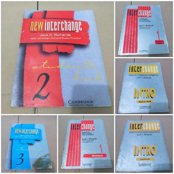 Jual NEW INTERCHANGE BOOK 3 / INTERCHANGE 1 INTERCHANGE INTRO ...