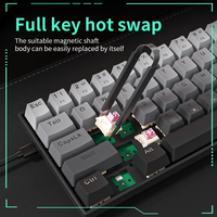 Promo ZIFRIEND M68 Magnetic Switch Keyboard Hall Effect Switch 65% ...