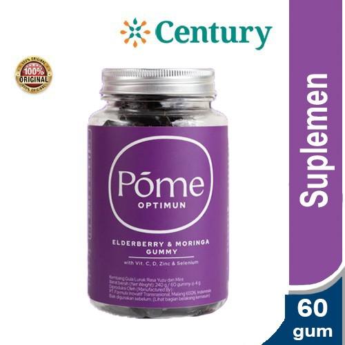 Promo POME OPTIMUN ELDERBERRY & MORINGA GUMMY ISI 60`S / SUPLEMENT ...