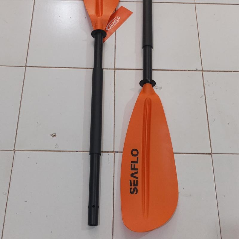 dayung kayak oars Seaflo alumunium dua dual blades bisa dipisah - Shop ...