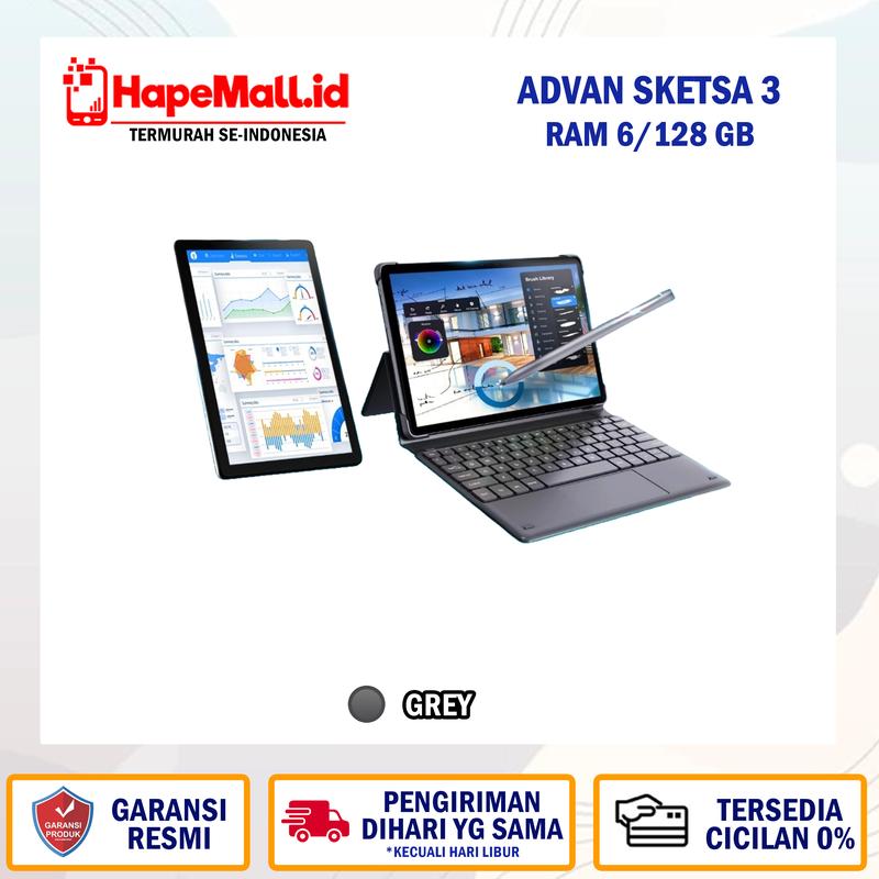 ADVAN SKETSA 3 6/128 GB GARANSI RESMI TERMURAH - Shop | Tokopedia