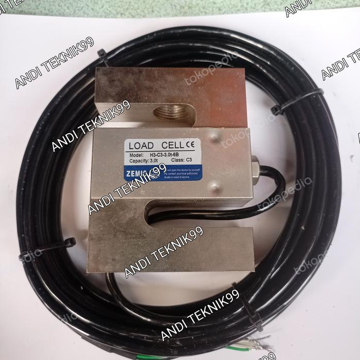 Jual load Cell zemic H3 C3 3 TOn/ load cell S 3 Ton /load Cell tarik 3 ...