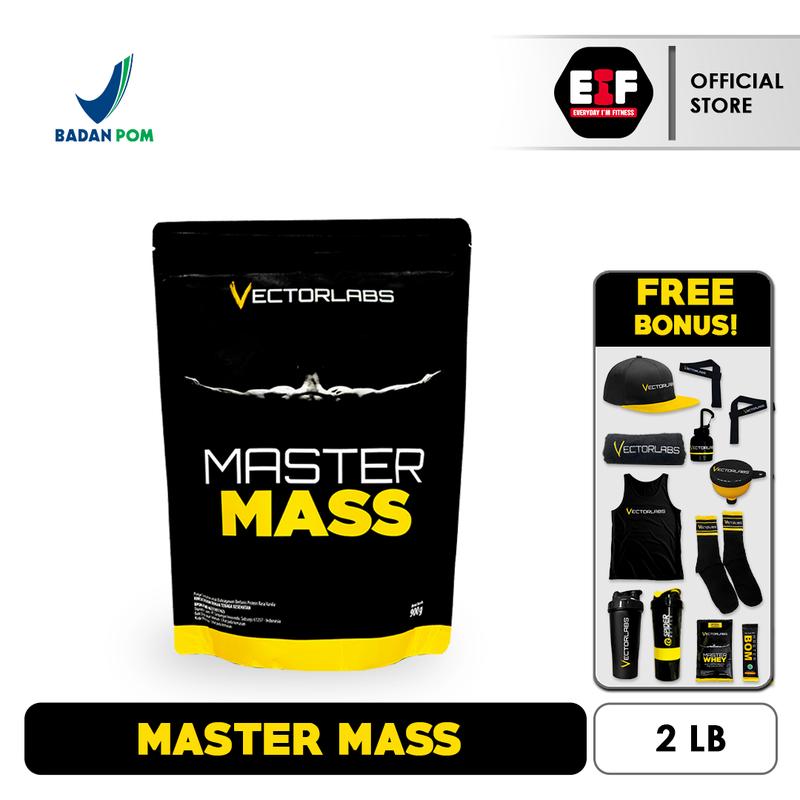 VECTORLABS MASTER MASS 2 LB LBS SUSU FITNESS WHEY PROTEIN GAINER - Shop | Tokopedia