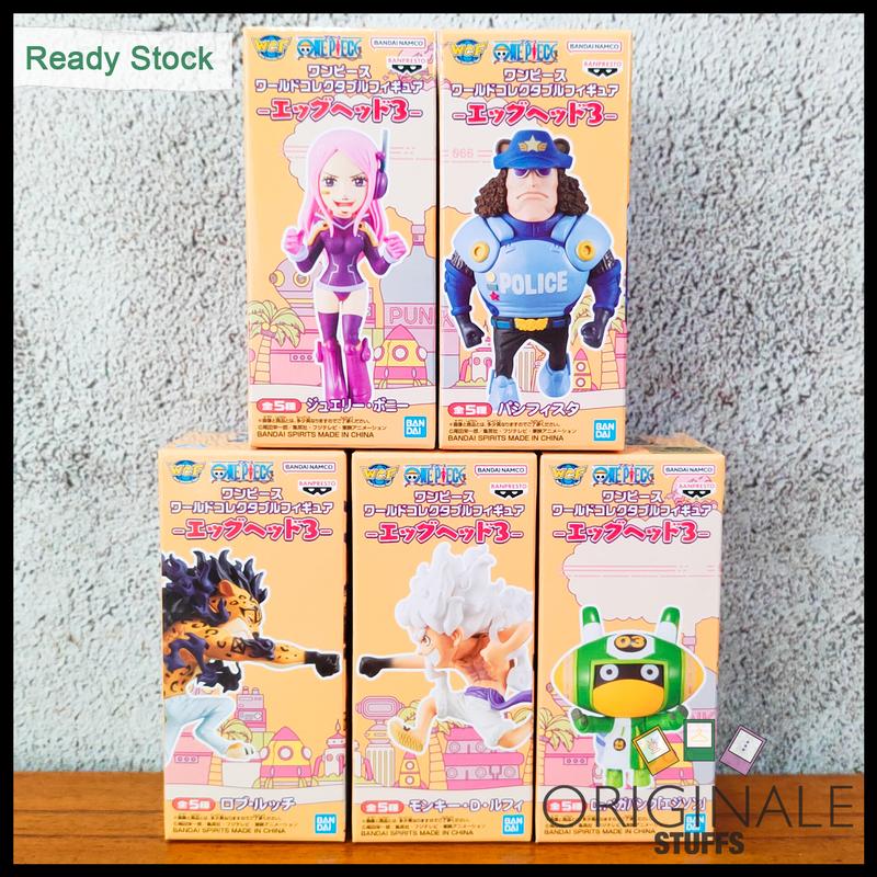 WCF One Piece Egghead 3 Figure Japver Original (Luffy Gear 5 - Shop ...