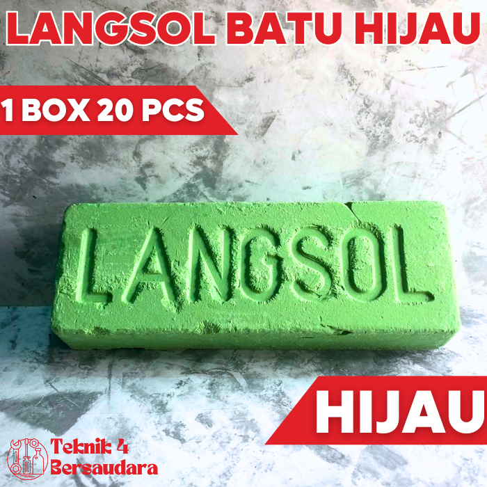Jual Langsol Batu Hijau Batu Poles Stainless 1 DUS (20 PCS) - Jakarta ...