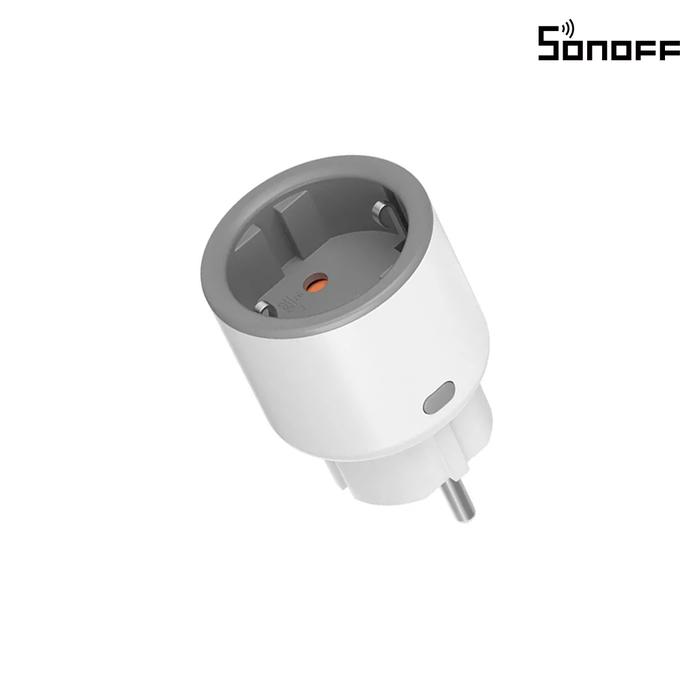 Promo Sonoff Smart Plug Wifi Power Monitoring S60TPF Stop Kontak ...