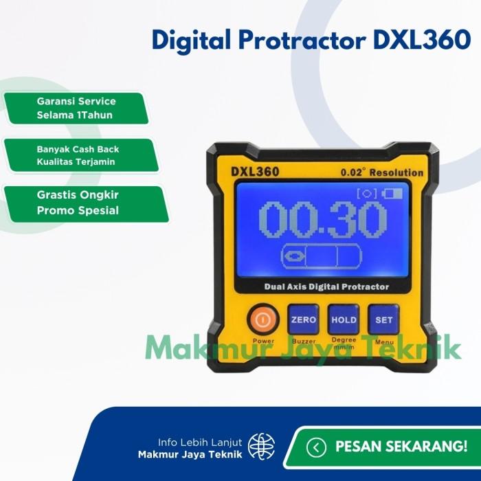 Inclinometer DXL-360 Protractor Digital Angle Level Axis Sudut - Shop ...