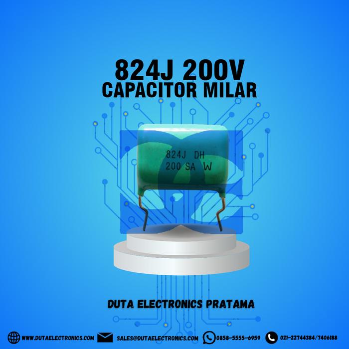 Jual CAPACITOR MILAR 824J 200V - Kota Tangerang Selatan ...