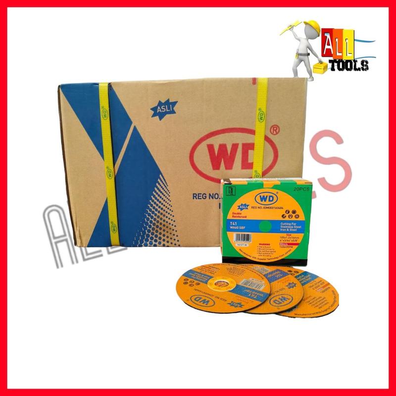 WD BATU POTONG BESI GERINDA SLEPAN 4" 4 X 1.2 FULL STIKER KARDUS - Shop ...