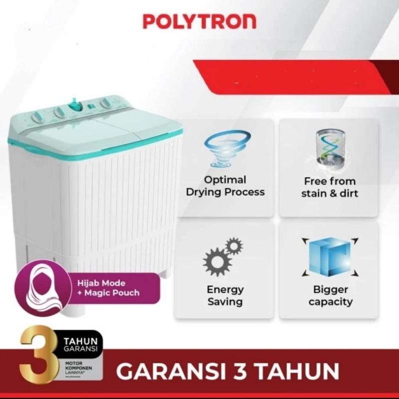 Mesin Cuci Polytron PWM 8076 8 KG - Shop | Tokopedia