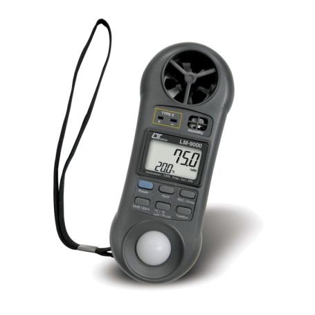 Jual 7 in 1 Anemometer, Air flow, Humidity, Dew point, Light, Barometer ...