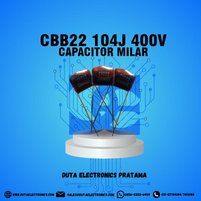 Jual CAPACITOR MILAR 104J 400V - Kota Tangerang Selatan ...