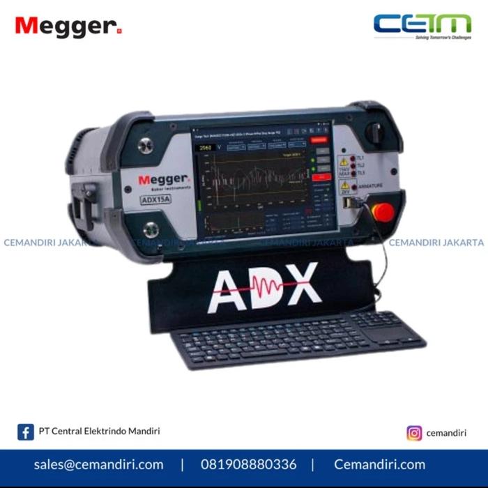 Jual MEGGER ADX AUTOMATED STATIC MOTOR ANALYSER - ADX15-RLC-PD ...