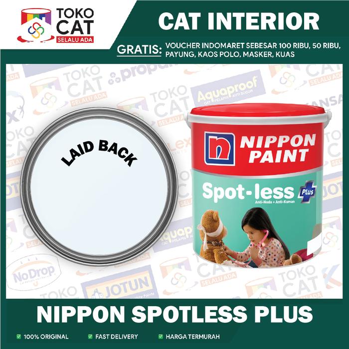 Jual Cat Tembok Interior // Nippon Spotless Plus Anti Noda ( LAID BACK ...