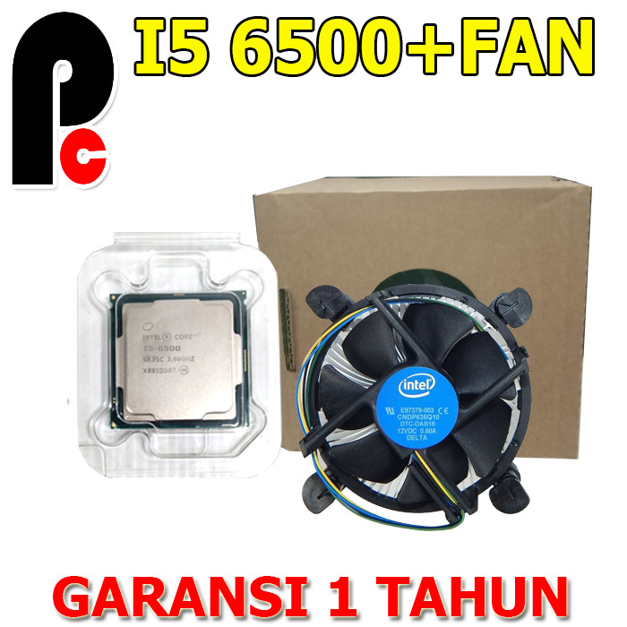 Promo Processor intel core i5 6500 2.70Ghz 1151 + fan - i5 6500 + fan ...