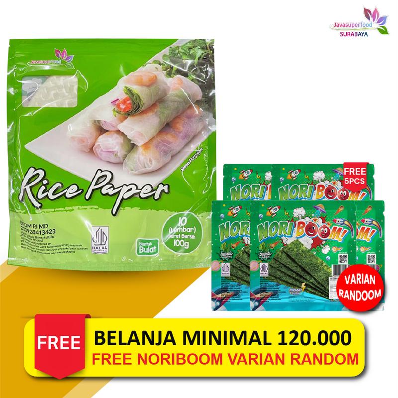 Rice Paper / Kulit Lumpia Vietnam / rice roll spring roll BANH - Shop ...