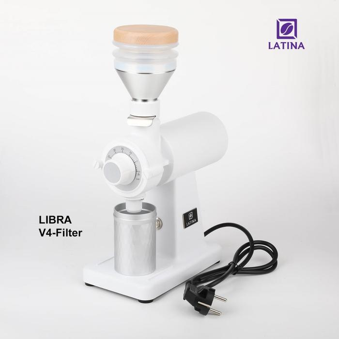 Promo LATINA T60 LIBRA V4 Coffee Grinder Manual Brew Burrs Metal Hopper ...