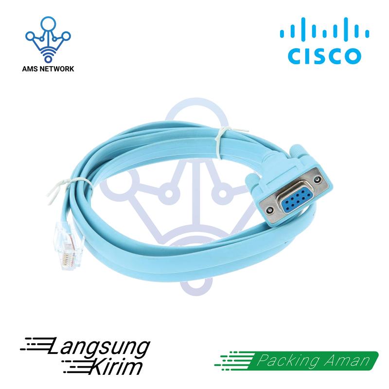 Cisco CAB-CONSOLE-RJ45 Console Cable 6ft with RJ45 and DB9F (OEM ...