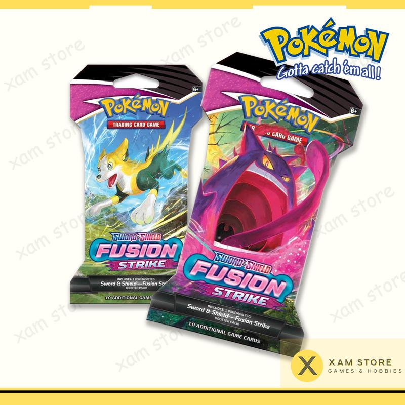 Fusion Strike Sleeved Booster Pack Pokemon TCG - Shop | Tokopedia