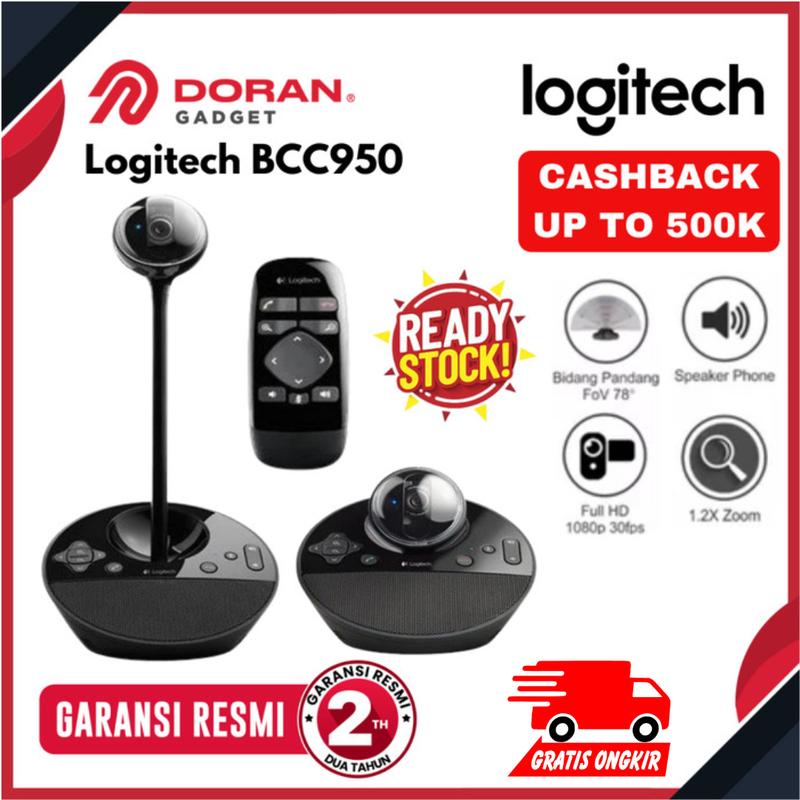 Logitech BCC950 Video Conference Full HD 1080P Camera - Garansi - Shop ...