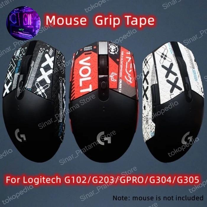 Jual Grip Tape Anti slip Skin Logitech G102 G203 G304 Prodigy Lightsync ...