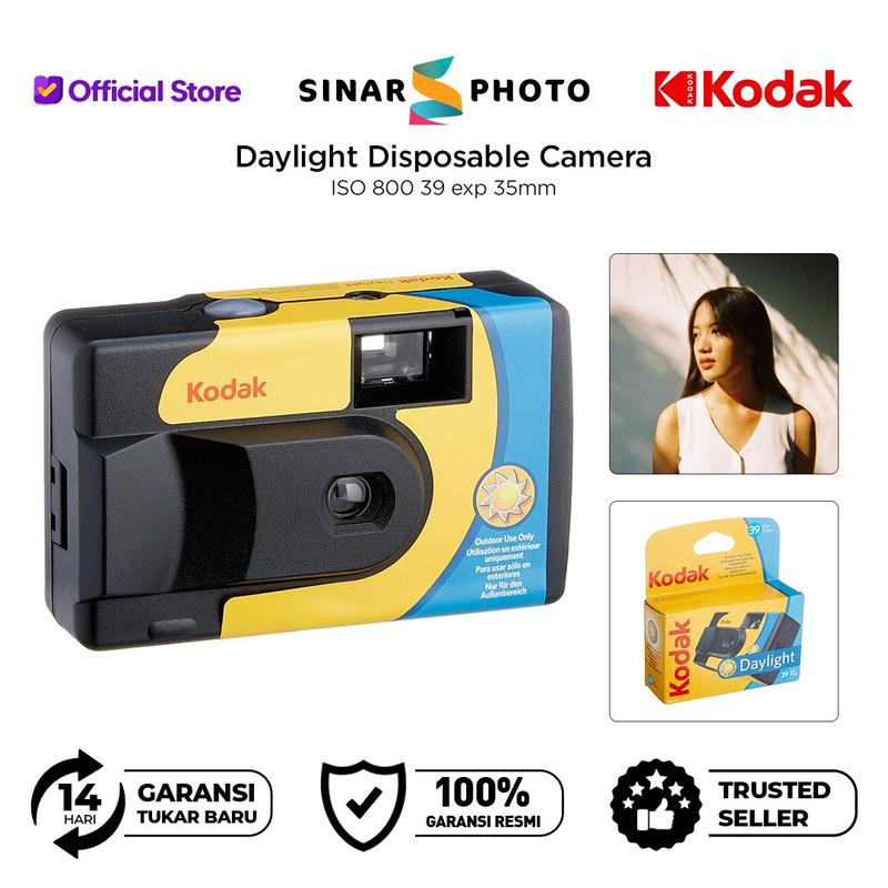 Kodak Disposable Analog Camera Daylight 27 plus 12 Kamera Analog - Shop ...
