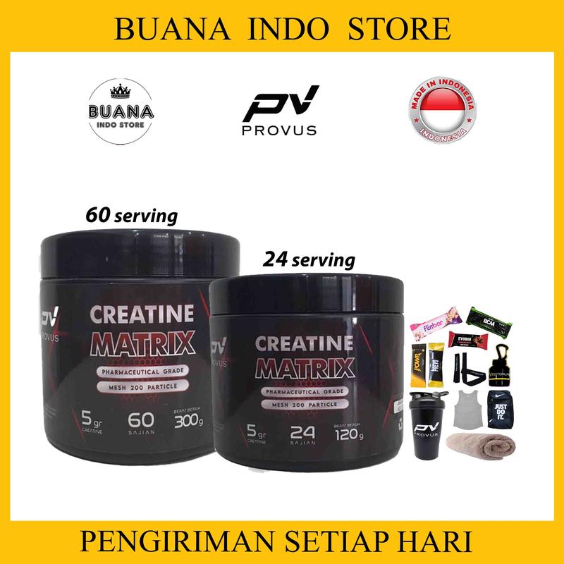 Provus Creatine Matrix 300 Gram | 60 Serving CREAPURE Monohydrate ...