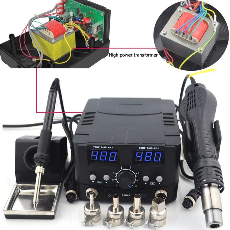 SOLDERING STATION solder 2in1 hot blower air heater solder uap - Shop ...