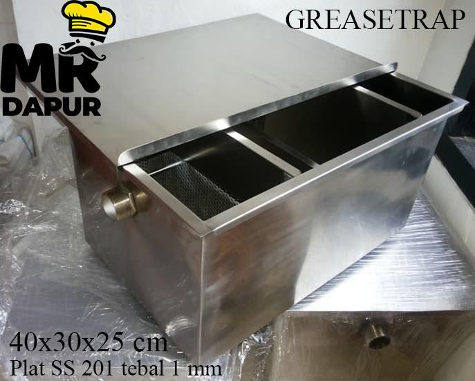 Grease Trap Stainless Ukuran 40x30x25 cm - Shop | Tokopedia