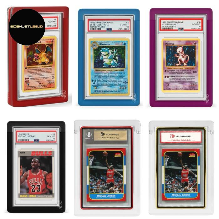 PHANTOM Display PREMIUM Acrylic Case Graded Cards PSA BGS POKEMON ...