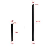 Jual Extention Metal Stand mic 3/8 inch - Tiang tambahan Extra peninggi ...