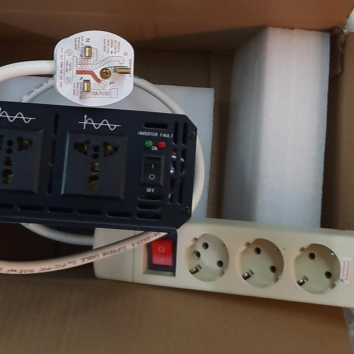 Jual Kabel Extension UK Plug UPS Stabilizer Power Inverter 1200VA ...